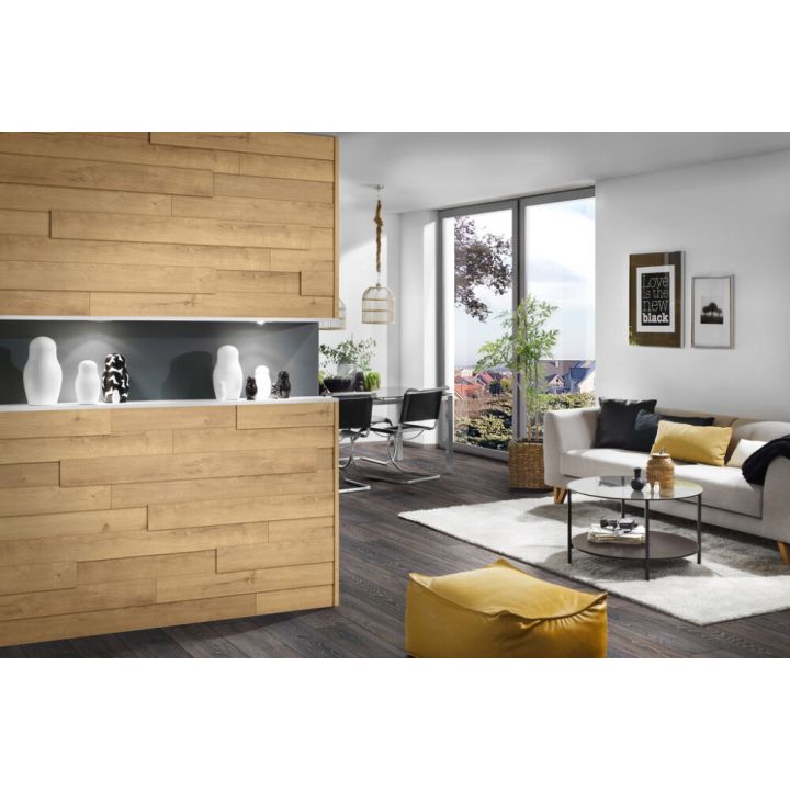 3D-seinäpaneeli Logoclic Wall Effect Sundance Oak | BAUHAUS